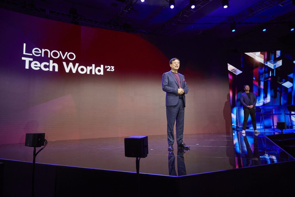 Lenovo Unveils "AI for All" Vision at Tech World 2023, Commits $1 ...